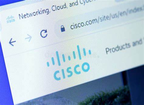 Cisco Systems Company Logo Editorial Photo Image Of Logo 297214581