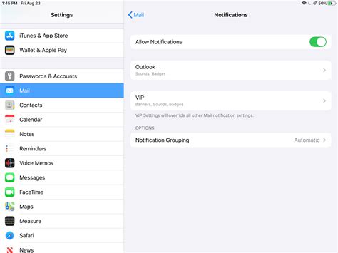 How To Get Vip Email Alerts In Ios Mail