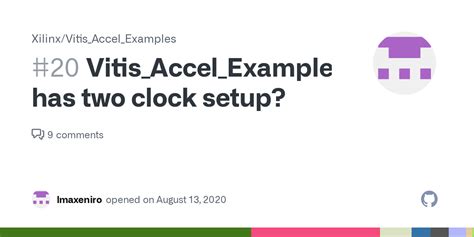vitis accel examples sys opt advanced config has two clock setup
