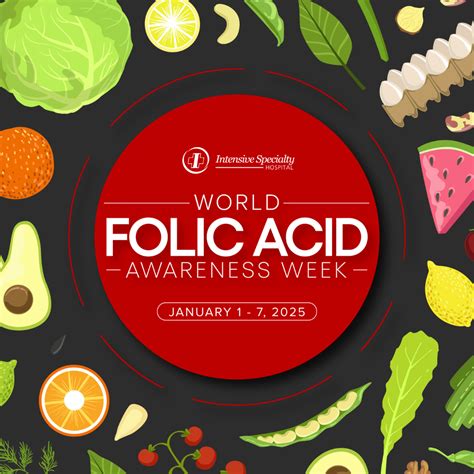 Folic Acid Awareness Week Intensive Specialty Hospital