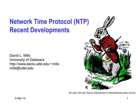 PPT Network Time Protocol NTP Recent Developments PowerPoint Presentation ID
