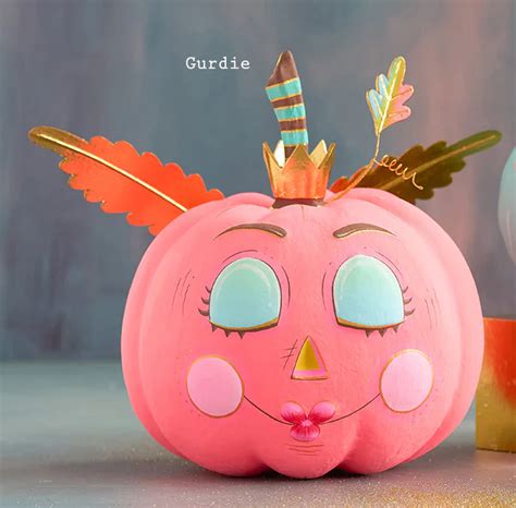 Pumpkin Pixie Display By Glitterville