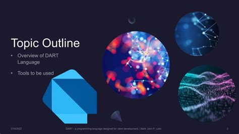 Dart Programming Language By Mark John Lado Ppt Free Download