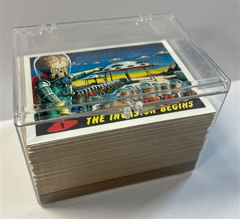 Mars Attacks Base Chase Trading Card Sets 80 Cards Topps Gebraucht