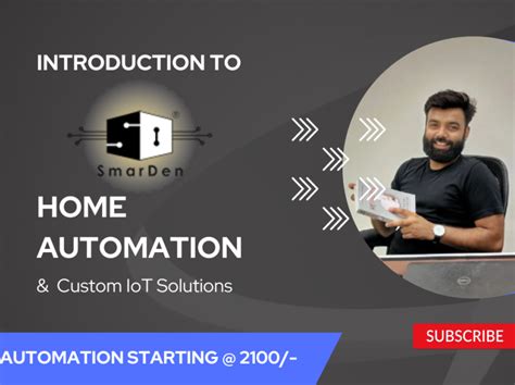 Introduction To Smarden Smart Home Automation Custom Iot Solut By Smarden Solutions On Dribbble
