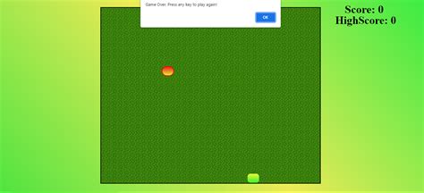 Github Ambikamishra Snake Game I Have Created This Project Using Html Css And Javascript