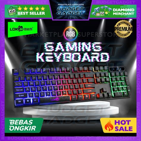 Jual Lokai R260 Gaming Keyboard Led Rgb Ldkai Hitam Jakarta Barat Budgetgadget Tokopedia