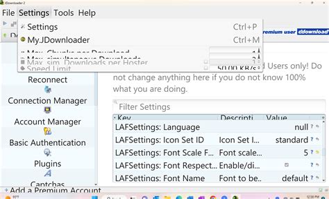 Adjust Screen Size R Jdownloader