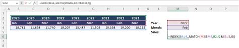 INDEX MATCH With Multiple Criteria With Examples