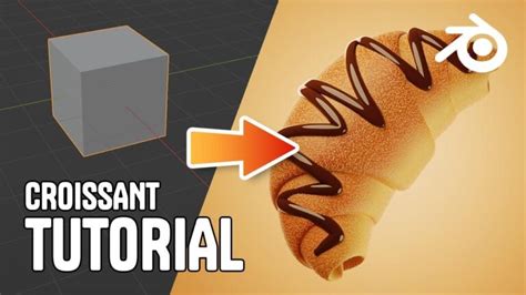 Delicious Croissant Blender 3d Beginner Tutorial Blendernation Bazaar