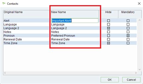 How To Set Up Field Preferences