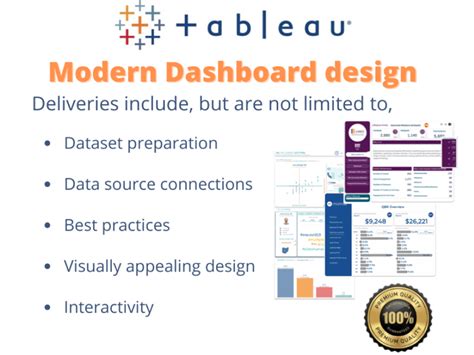 a modern tableau dashboard with interactive insights upwork