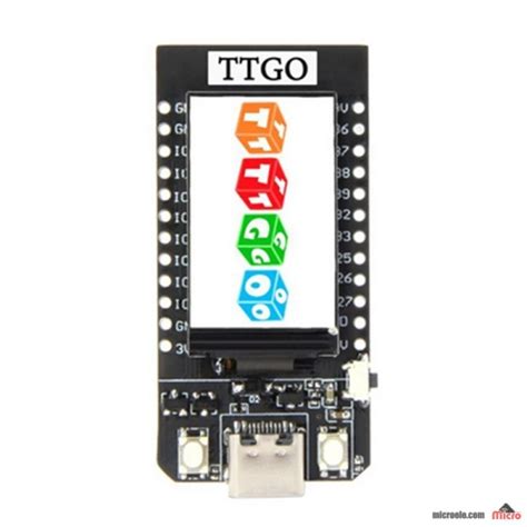 برد توسعه TTGO T Display ESP 32 CP2104 Wifi Bluetooth 1 14Inch LCD