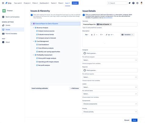 How To Create A Jira Epic Template To Automate Recurring Work Seibert Products