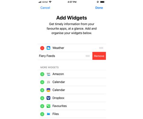 How To Remove Widgets From Today Screen On Iphone