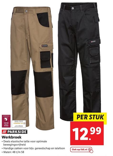 Werkbroek Aanbieding Bij Lidl Werkbroek Aanbieding Bij Lidl