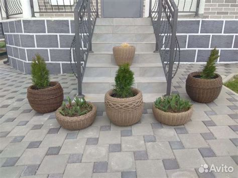 Кашпо из искусственного ротанга купить в Анапе Товары для дома и дачи Авито