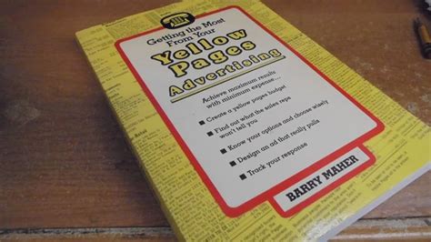 Yellow Pages Book Advertising Making The Transition From Yellow Pages