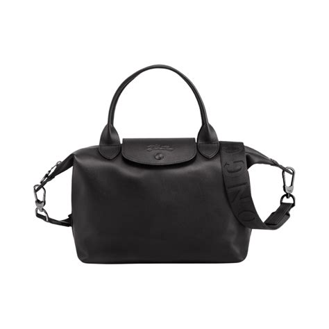 롱샴 르 플리아쥬 엑스트라 핸드백 S 블랙 Longchamp Kream