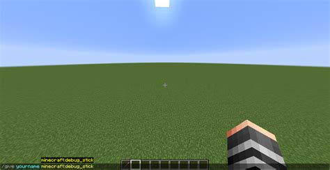 How To Get Debug Stick And What It Does To Use It Right Click Or Left Click Or Shift And Click