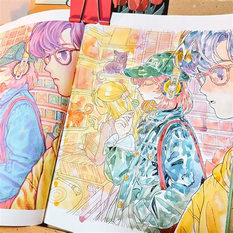 작은비버 On Twitter 로원의컬러링북 수채화로 간단히 샤샤샥 칠해 보았습니다 종이가 얇아서 수채화 견뎌줄까