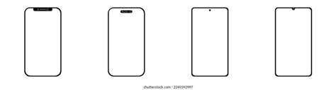 Phone Electronics Screen Device Models Stock Vector Royalty Free 2245592997 Shutterstock