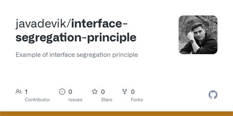 Github Javadevik Interface Segregation Principle Example Of Interface Segregation Principle