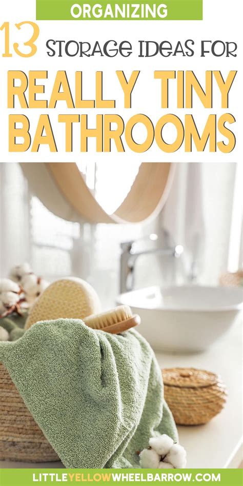 13 Small Bathroom Storage Ideas To Maximize Your Space Artofit