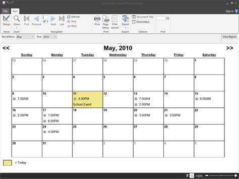 07 Creating A Calendar Report Paul Turley S SQL Server BI Blog