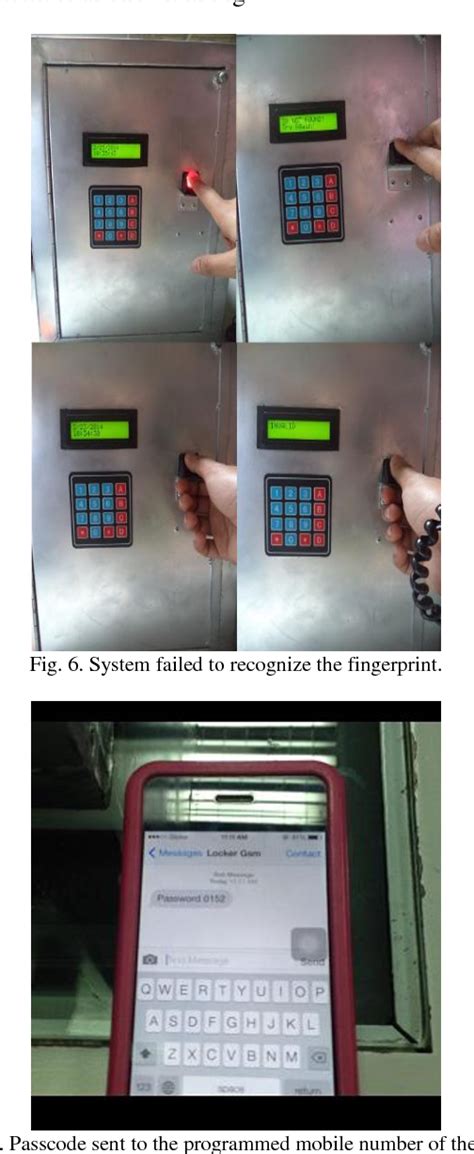 Figure 1 From Development Of Microcontroller Based Biometric Locker