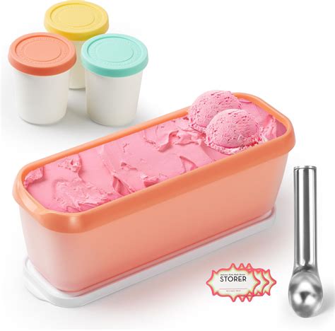 Ice Cream Tub 15 Quart Ice Cream Storage Freezer