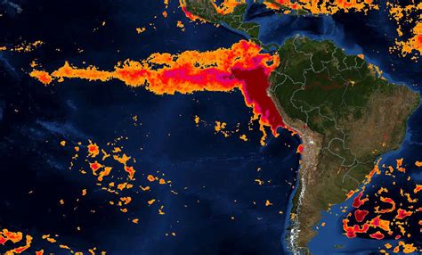 Fenómeno El Niño La Impactante Imagen Del Pacífico Central Cada Vez