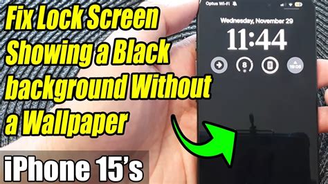 Why Is My Background Black On My Iphone 15