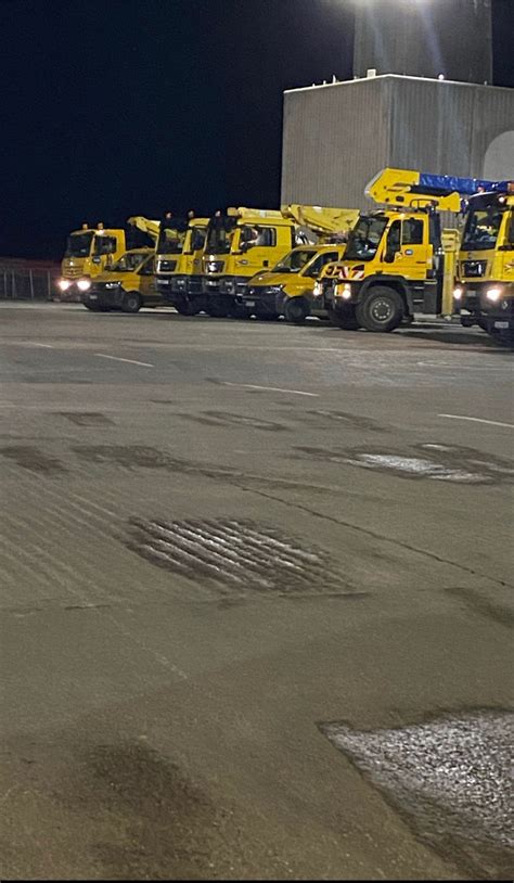 Esb Networks Network Technicians And Support Staff Who Arrived In France On Sunday Have Joined