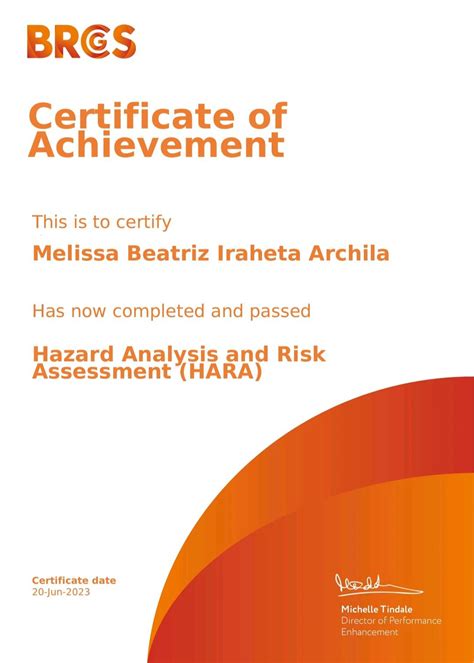 i m thrilled to share i have successfully completed the hara certification melissa iraheta