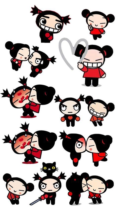 Pucca Y Garu Dibujo