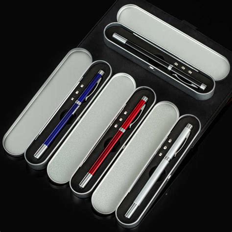 5 In 1 Red Laser Pointer Retractable Pen Promotional T