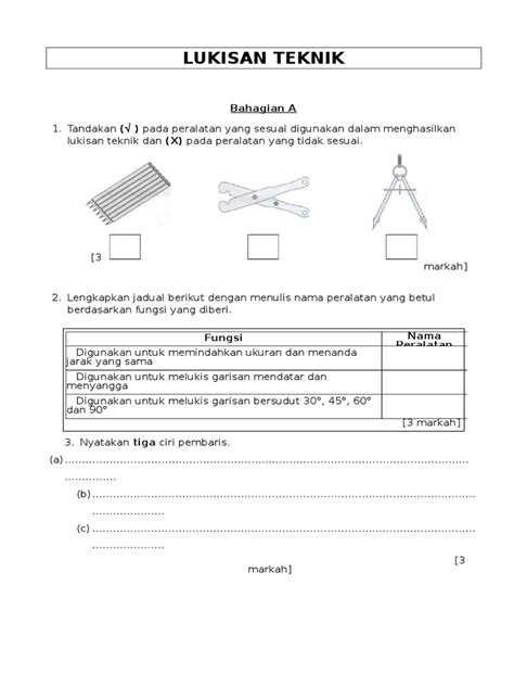 Peralatan Dan Teknik Lukisan Teknik Pdf