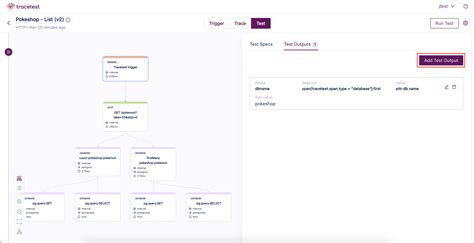 creating test outputs tracetest docs