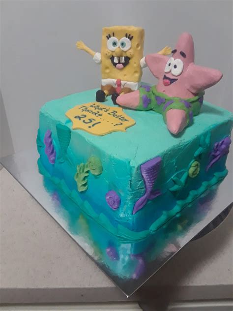Was Told You Guys Might Like This Cake I Made Rspongebob