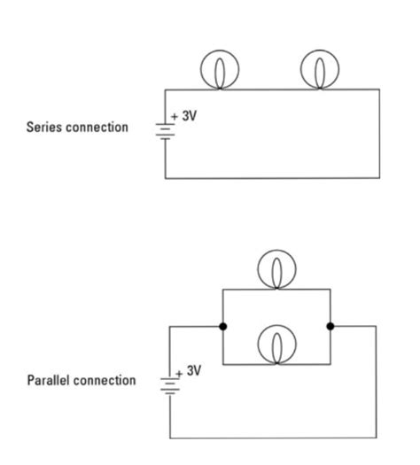 Draw A Schematic Diagram Of Series And Parallel Circuit Using The Given
