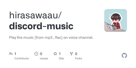 Github Hirasawaau Discord Music Play The Music From Mp Flac On Voice Channel
