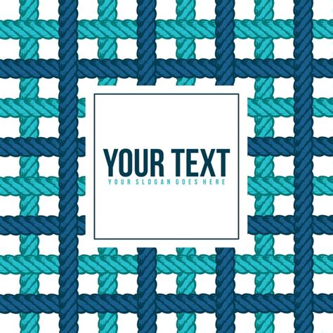 Premium Vector Lasso Rope Vector Pattern Background Template