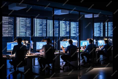 Premium Ai Image It Or Information Technology Technicians Or Computer