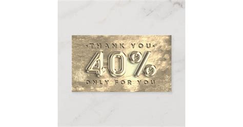 100 Insert Qrcode 40off Custom Logo Gold Thanks Zazzle