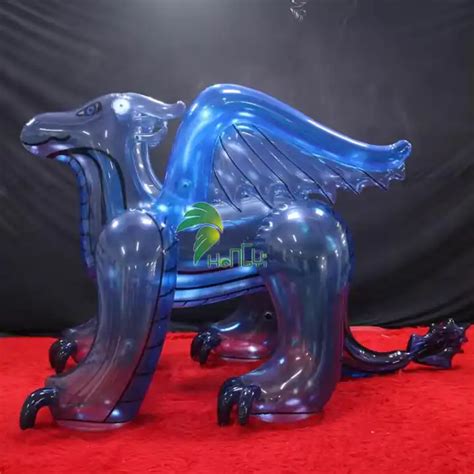 Inflatable Clear Pvc Sex Toys Doll Aaron Dragon Hongyi Animal Dragon