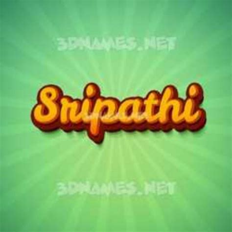 Sripathi Sekar Youtube