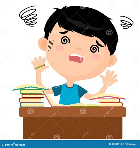 Cute Fainted Expression Of Egg Character Vector Illustration