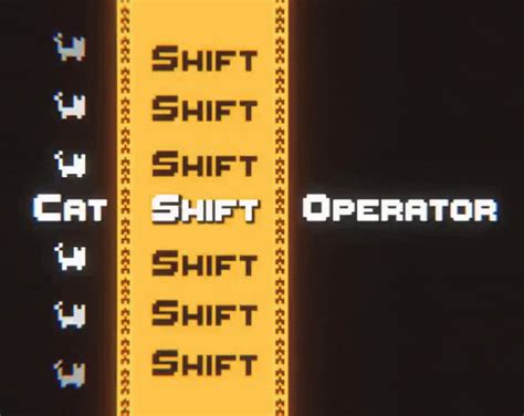 Cat Shift Operator By B Deshi Dev Twitchywhalez