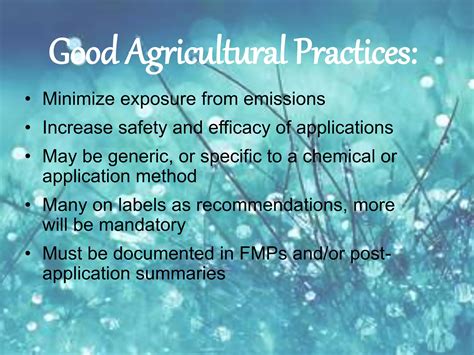 Good Agricultural Practice Pptx